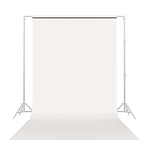 Savage Seamless Paper Photography Backdrop - Color #50 Off White, Size 86 Inches Wide x 36 Feet Long, Backdrop for YouTube Videos, Streaming, Interviews and Portraits - Made in USA