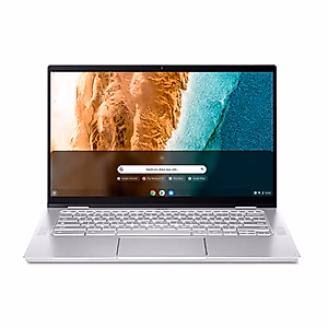 Acer Chromebook Spin 514 Convertible Laptop | Intel Core i3-1110G4 | 14" Full HD IPS Gorilla Glass Touch Display | 8GB LPDDR4X | 128GB SSD | DTS Audio | Intel Wi-Fi 6 AX201 | Chrome OS | CP514-2H-3678