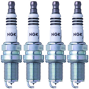 NGK (3764) BKR6EIX-11 Iridium IX Spark Plug (4 Pack)