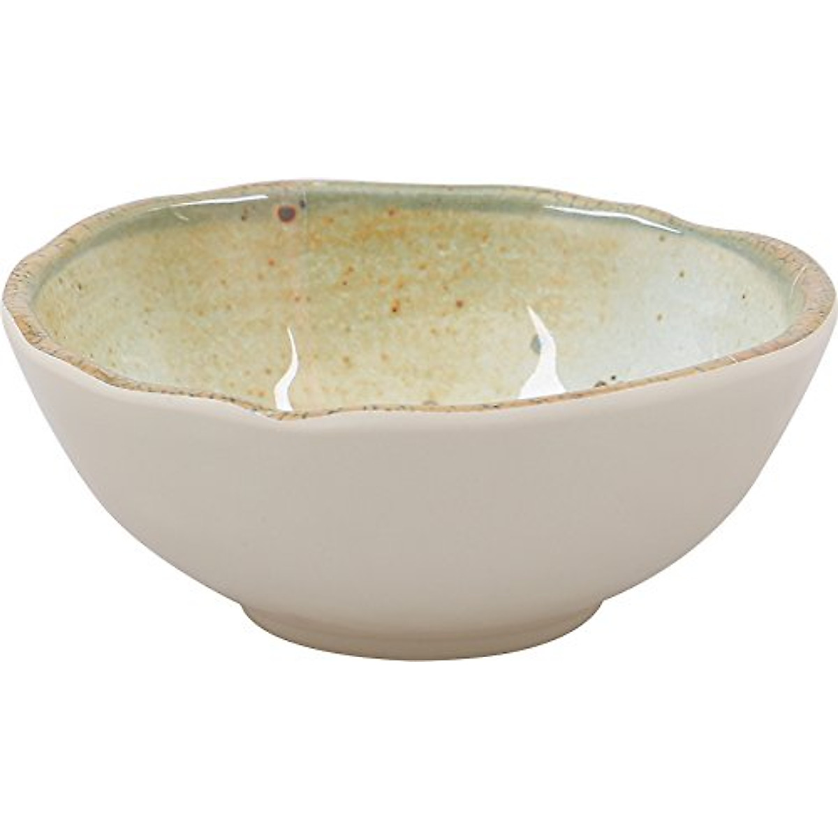 Carlisle FoodService Products GA5501270 Gathering Melamine Dip/Salsa Bowl, 6 oz., 4.5", Adobe (Pack of 12)