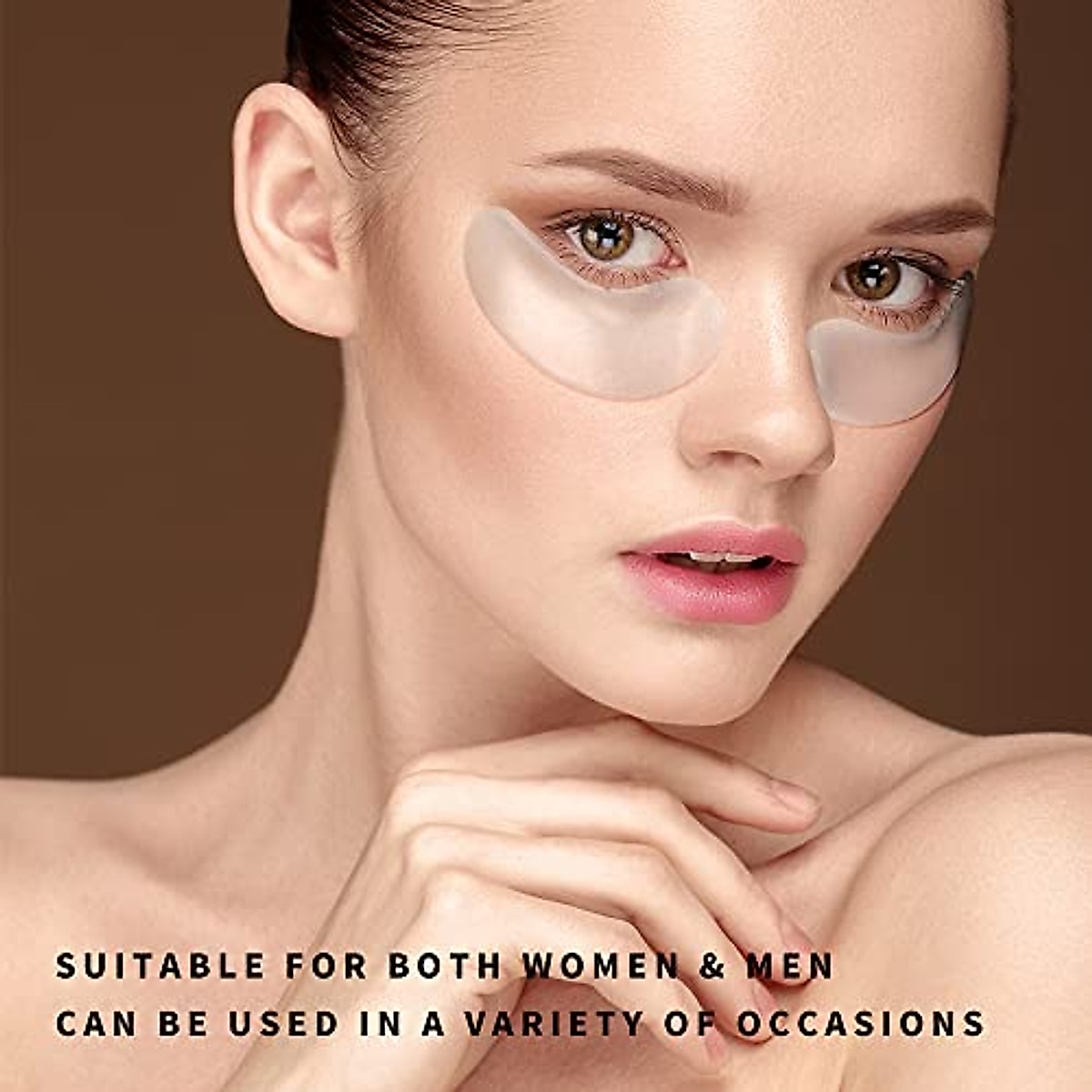 ROUSE Under Eye Collagen Patches Hyaluronic Acid Cooling Eye Mask Anti-Wrinkle Eye Gel Treatment Masks Eye Bags Puffiness Fine Lines Removal Eye Care-20 Pairs