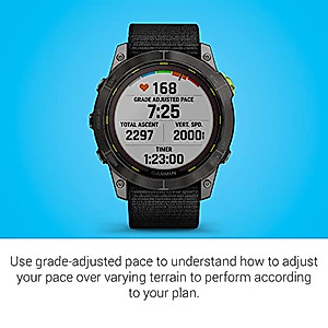 Garmin Enduro™ 2 – Ultraperformance Watch, Long-Lasting GPS Battery Life, Solar Charging, Preloaded Maps