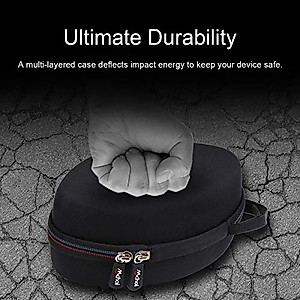 Mchoi Hard Headphone Travel Case Fits for AILIHEN C8 MS300 / Artix CL750 Wired Headphones Folding Lightweight Headset, Case Only