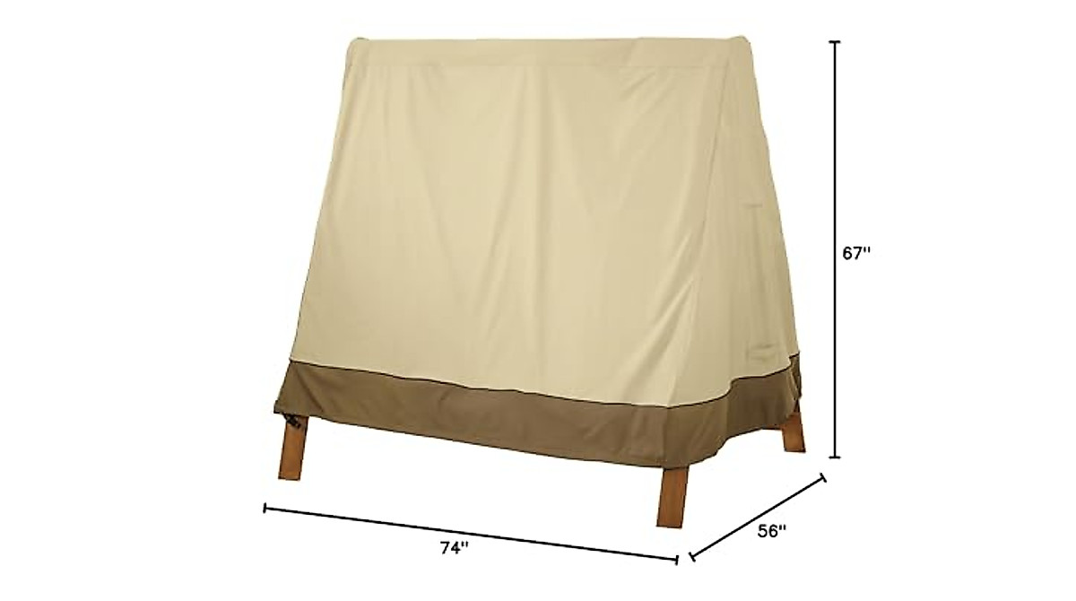 Veranda 72" A-Frame Swing Cover - Weather-Resistant Protection