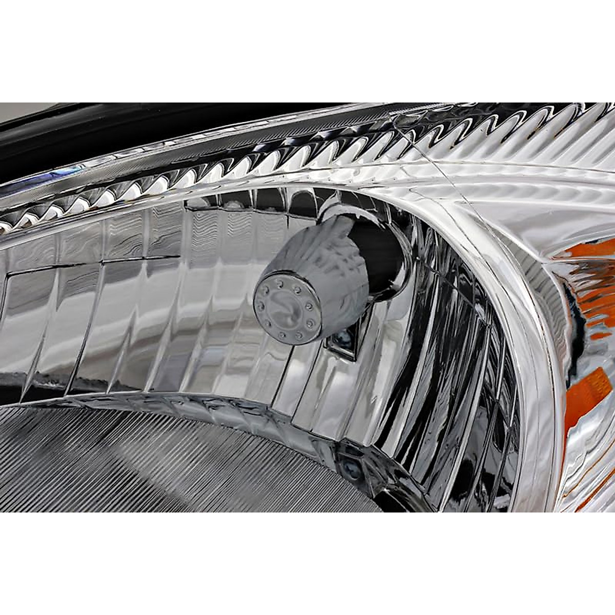 JP Auto Headlight Compatible With Ford Taurus 2000 2001 2002 2003 2004 2005 2006 2007 Driver Left And Passenger Right Side Pair Set Headlamp