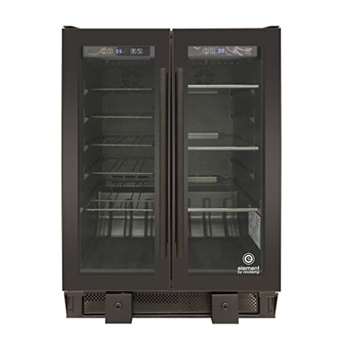 Vinotemp EL-BWC102-02 Touch Screen Beverage Wine Cooler, Black
