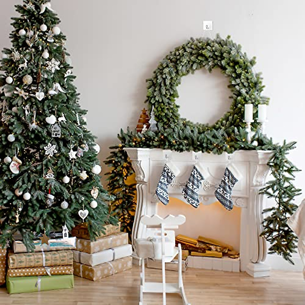 VIS'V Silver Adhesive Hooks -8 Pcs