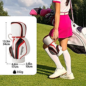 Gogogo Sport Vpro Golf Wine Cooler Bag Single Bottle Wine Carrier Gift for Golfer