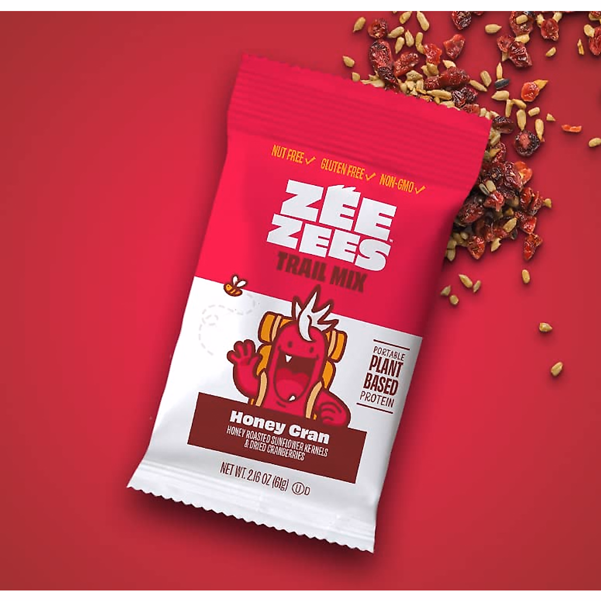 Zee Zees Trail Mix Variety Pack, 20 Count, Gluten Free, Kosher, Nut Free, Vegetarian, Low Sodium