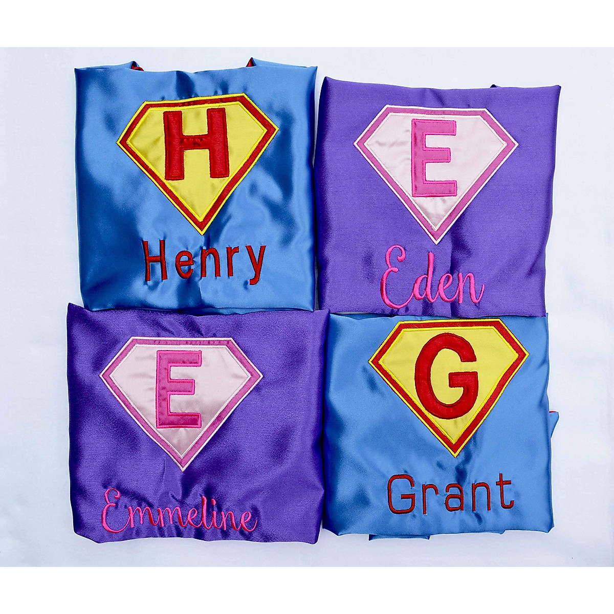 Personalized Super Hero Capes kids - Name/Initial Embroidered Toddler Superhero Costume for Superhero Party - Gift for Superhero Themed Birthday Party, Costume Party, Special costumes for kids