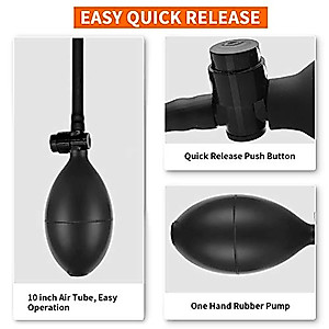 Gute Air Wedge Bag Pump, 3 Pack Commercial Inflatable Air Wedge Bag Tool, Professional Leveling Kit & Alignment Tool, Air Bag Tool for Variety of Jobs, 330 LB Rating, 3 Sizes