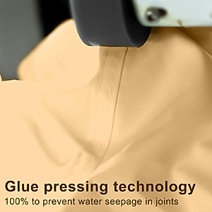 LOVE STORY Waterproof 6'5''x10' Triangle Sand Sun Shade Sail Cannoy UV Resistant for Outdoor Patio Garden Backyard