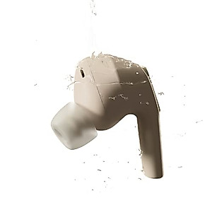 Sudio E2 Wireless Earbuds with Bluetooth 5.2, Hybrid ANC, Vivid Voice Microphone System, Spatial Sound by Dirac Virtuo, 30h Playtime, Quick Charge, IPX4 Splash Proof (Sand)