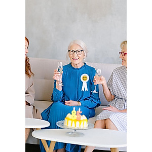 Birthday Queen Buttons Pins Ribbon,White Satin Corsage Birthday Women Tinplate Badge Pin,Happy Birthday Girl Party Award Brooches Decorations