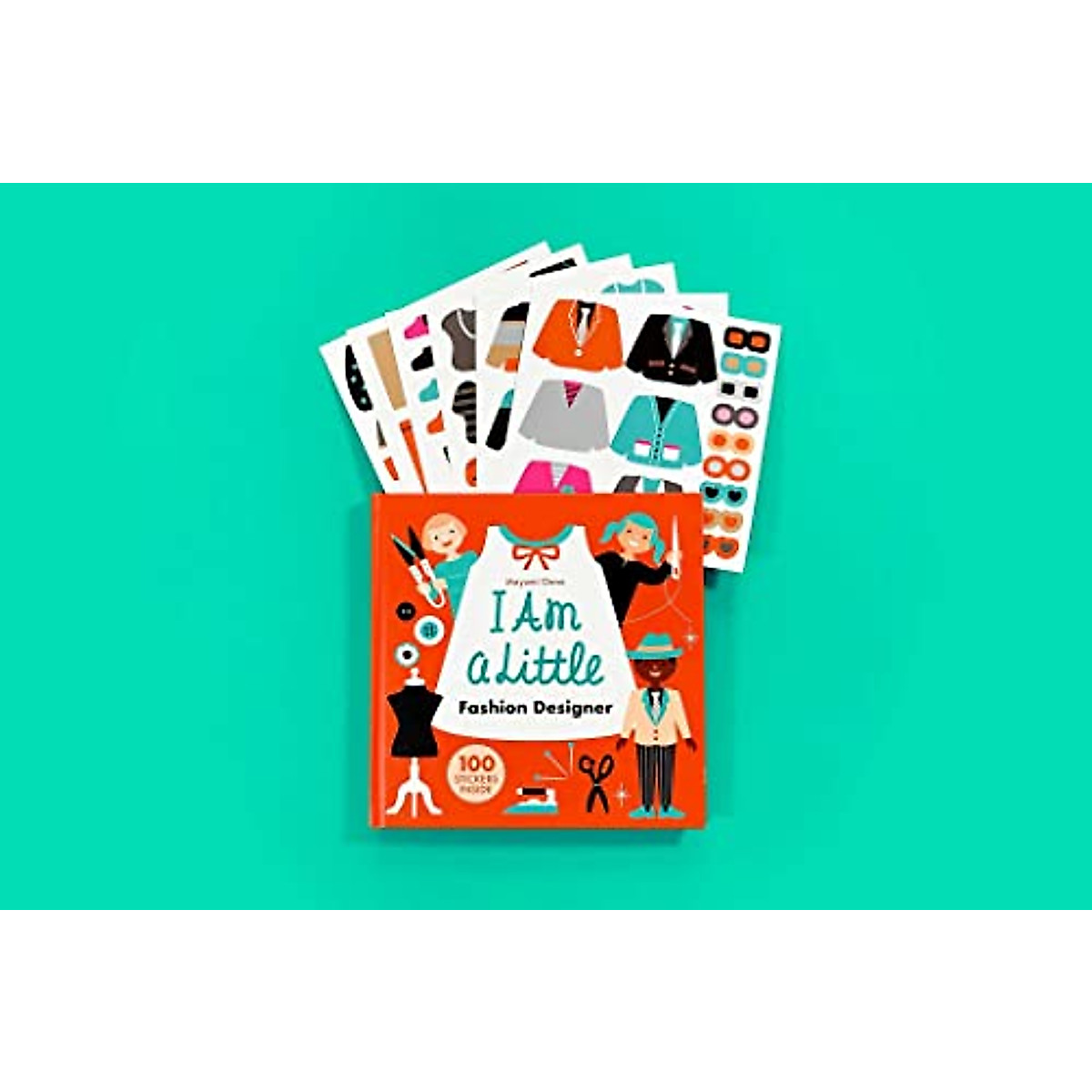 I Am A Little Fashion Designer (Careers for Kids): (Toddler Activity Kit, Fashion Design for Kids Book) (Little Professionals)