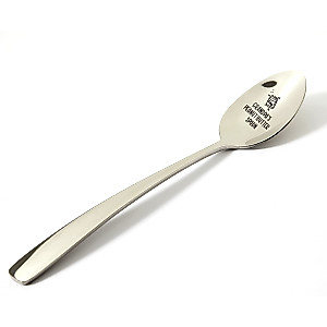 Papa Gifts from Granddaughter Grandson, Funny Grandpa's Peanut Butter Spoon Engraved Stainless Steel, Peanut Butter Lovers Spoon Gift for Grandpa Birthday Father's Day Christmas Gift