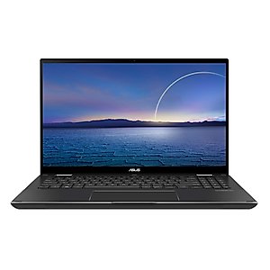 ASUS Zenbook Flip 15 Home and Business Laptop 2-in-1 (Intel i7-1165G7 4-Core, 16GB RAM, 1TB m.2 SATA SSD, 15.6" Touch Full HD (1920x1080), GTX 1650 [Max-Q], WiFi, Bluetooth, Win 10 Home)
