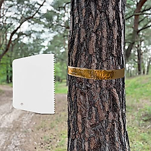 DLUGOPIS adhesive spreader notched Glue Spreader adhesive barrier spreader plastic trowel notched 3/16 Inch Inch Tooth, Hardwood Flooring Spreader spread epoxy (2)