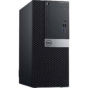Dell OptiPlex 7060 Tower Computer, Intel Hexa Core i7-8700 up to 4.6GHz, 16G DDR4, 512G SSD, Windows 10 Pro 64 Bit-Multi-Language Supports English/Spanish/French (Renewed)