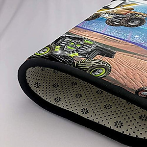 Shouou Anime Car Area Rugs Large Carpet Non-Slip Floor Mat Soft Fluffy Throw Carpet Indoor Anime 60 x 39 in Rug for Living Room Bedroom Backyard Dorm Home Boys Girls Kids Room