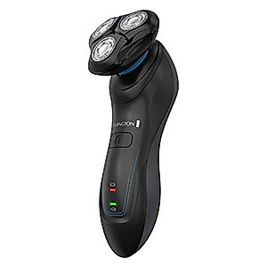 Remington Hyperflex Advanced Rotary Shaver, Electric Razor, WEtech 100% Waterproof Design, Black