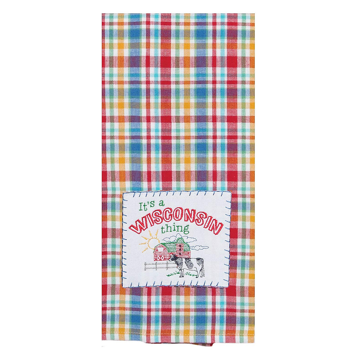 Kay Dee Designs ST Thing Wisconsin APPL Tea Dish Towel, 18 x 28, Various