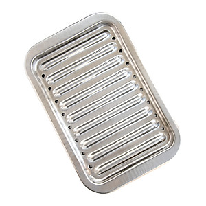 Nordic Ware Naturals Classic Broiler Pan, 2-Piece