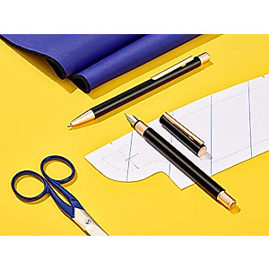 Faber-Castell NEO Slim Fountain Pen Metal Black,Rose Gold Spring EF Rose-Gold