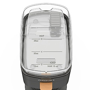 CUISINART Soho™ 5-Cup Coffee Maker, 800 watts, Black, DCC-5BK