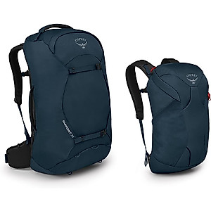 Osprey Farpoint 70 Men's Travel Backpack, Muted Space Blue