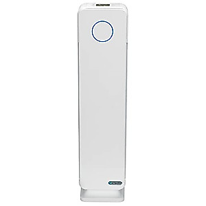 GermGuardian Air Purifier for Home, Large Rooms, H13 HEPA Filter, Removes Dust, Allergens, Smoke, Pollen, Odors, Mold, UV-C Light Helps Reduce Germs, 28 Inch, White, AC5350W