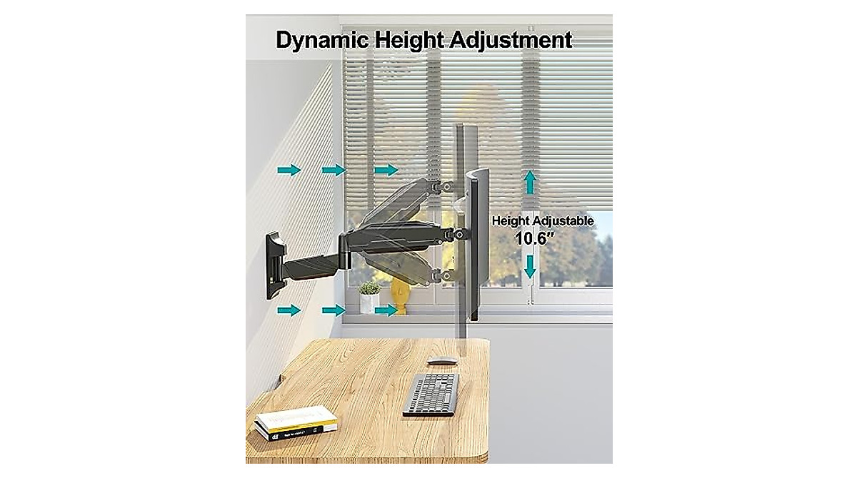 MOUNT PRO Ultrawide Monitor Wall Mount - Space-Saving Design