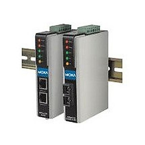 MOXA NPort IA5250I 2-Port RS-232/422/485 Serial Device Server with 2 KV Isolation, 0 to 55°C Operating Temperature