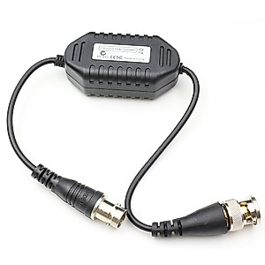 ANHAN Bnc Ground Loop Isolator CCTV Video Balun, BNC Male to BNC Female Adapters Connecter Coaxial Security Camera ground loop isolator 3Packs