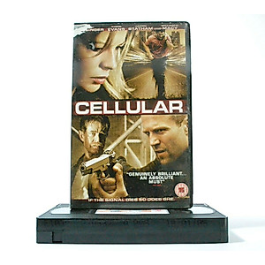 Cellular: K.Basinger/J.Statham/C.Evans - Crime Thriller (2004) - Large Box - VHS