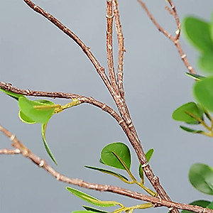 SzJias Faux Stems Artificial Branches for Vase Faux Greenery Plant Stems for Fake Tree Branches (3 Branches, 43.3 inch/Branches)