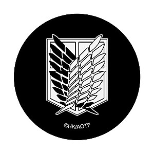 Attack on Titan Season 4 Scout Regiment Shield PopSockets Swappable PopGrip