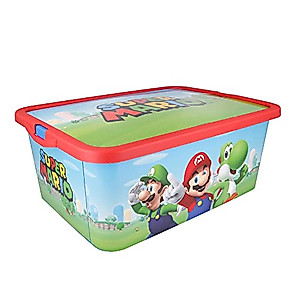 Stor Click Box 13 L. Super Mario, Multicoloured, 13000 ml (Pack of 1)