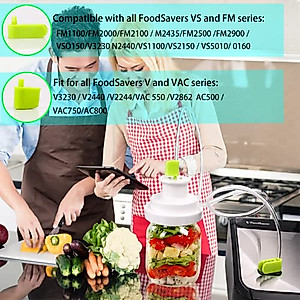 2 piece set Accessory Hose Compatible with FoodSaver ，Compatible FM2000，FA2000， and FM2100 GM FAX12 000 ，Suitable for all sealing zipper bags, wine plugs, seals jar, vacuum sealing agents