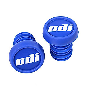 Old Dutch International ODI BMX 2 Colour Push In Plugs - Blue,One Size, F72PPU