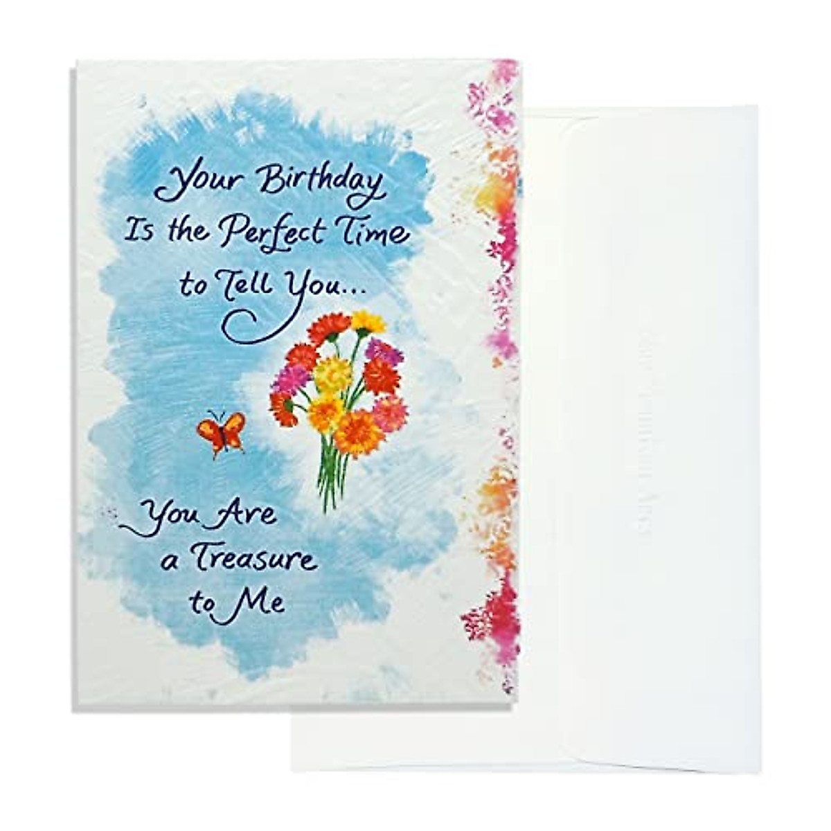 Blue Mountain Arts Birthday Card Assortment—4 Unique Greeting Cards with Uplifting Happy Birthday Wishes for the Special People in Your Life