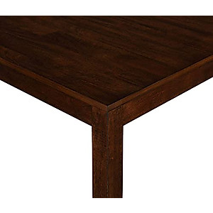 House of Living Art Dining Table – Rectangular Design, Walnut Finish | Mid Century Classic Collection (Table Only)