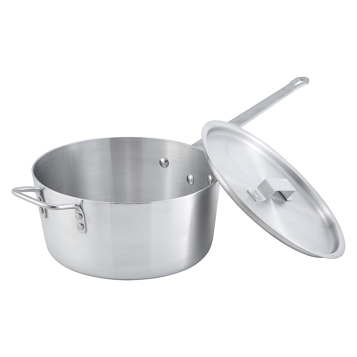 Winware by Winco Winware Professional 7 Quart Aluminum Sauce Pan SaucePanAlu