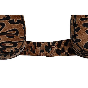 World's Best Cushion/Soft Memory Foam Neck Pillow, Leopard