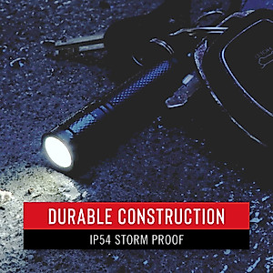 Coast KL10 100 Lumen LED Keychain Light, Pocket Sized, Black