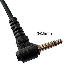 3.5MM Listen Only Earpiece for 2-Way Radio, Speaker, Microphone, Transceiver, PC Audio Equipment Including Medium Ear Molds (2 Pieces)
