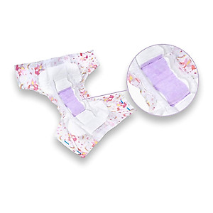 Rearz - Lil' Bella - Adult Diapers - Cotton Candy Scented (Sample 2 Pack) (Medium)