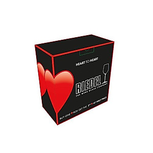 Riedel Heart Wine Glass, 27-1/8-ounce, Clear