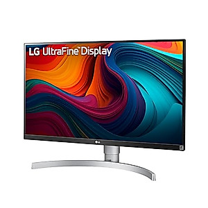 LG 27UK650-W 27” Inch UHD (3840 x 2160) IPS Display with HDR 10, sRGB 99% Color Gamut, AMD FreeSync Technology, 3-Side Virtually Borderless Design