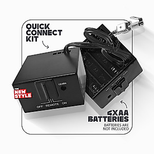 Gas Fireplace Remote Control On/Off System,for Millivolt Valve Appliance.for skytech, Ambient, Majestic and More